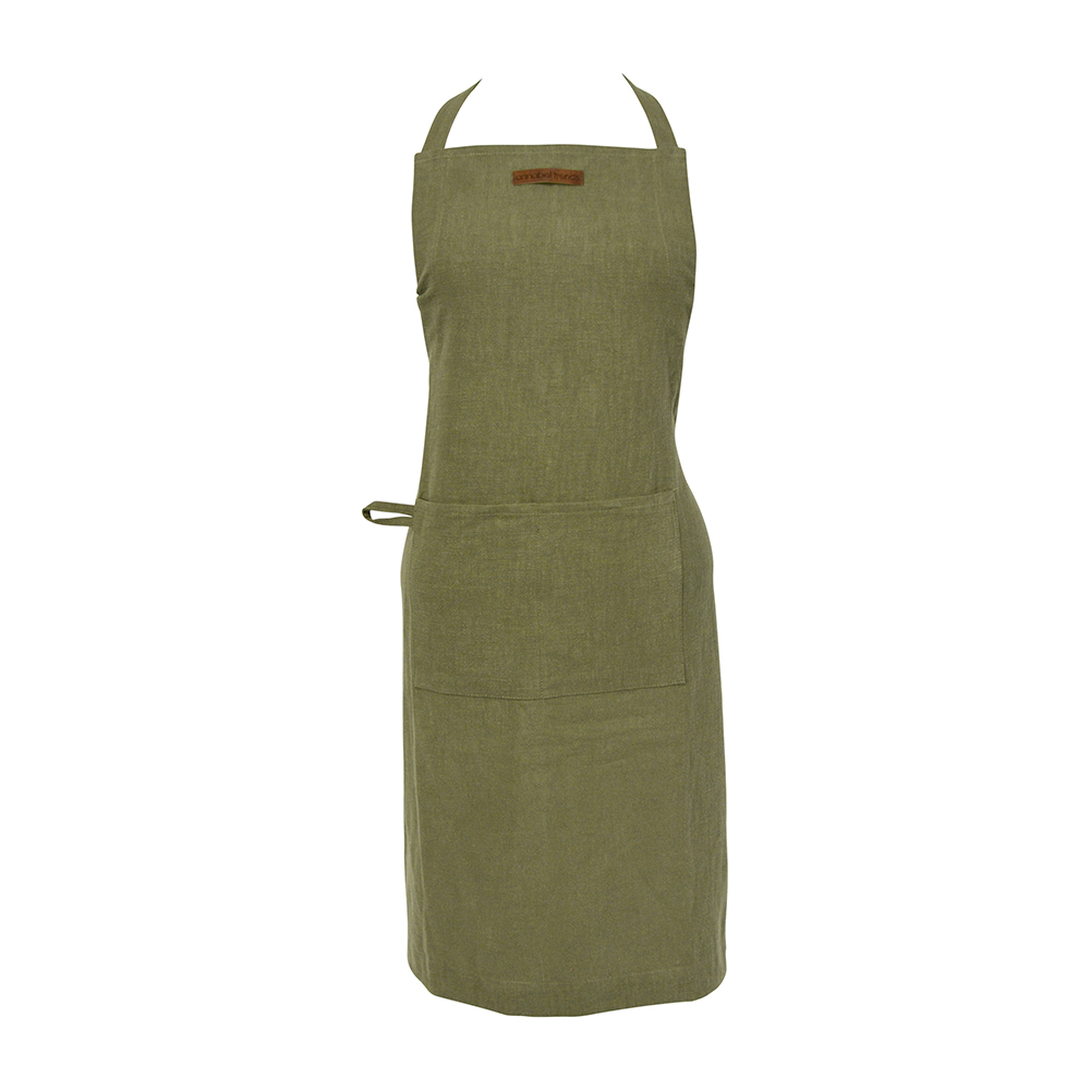 Stonewashed Adjustable Apron Olive – Village Home & Living