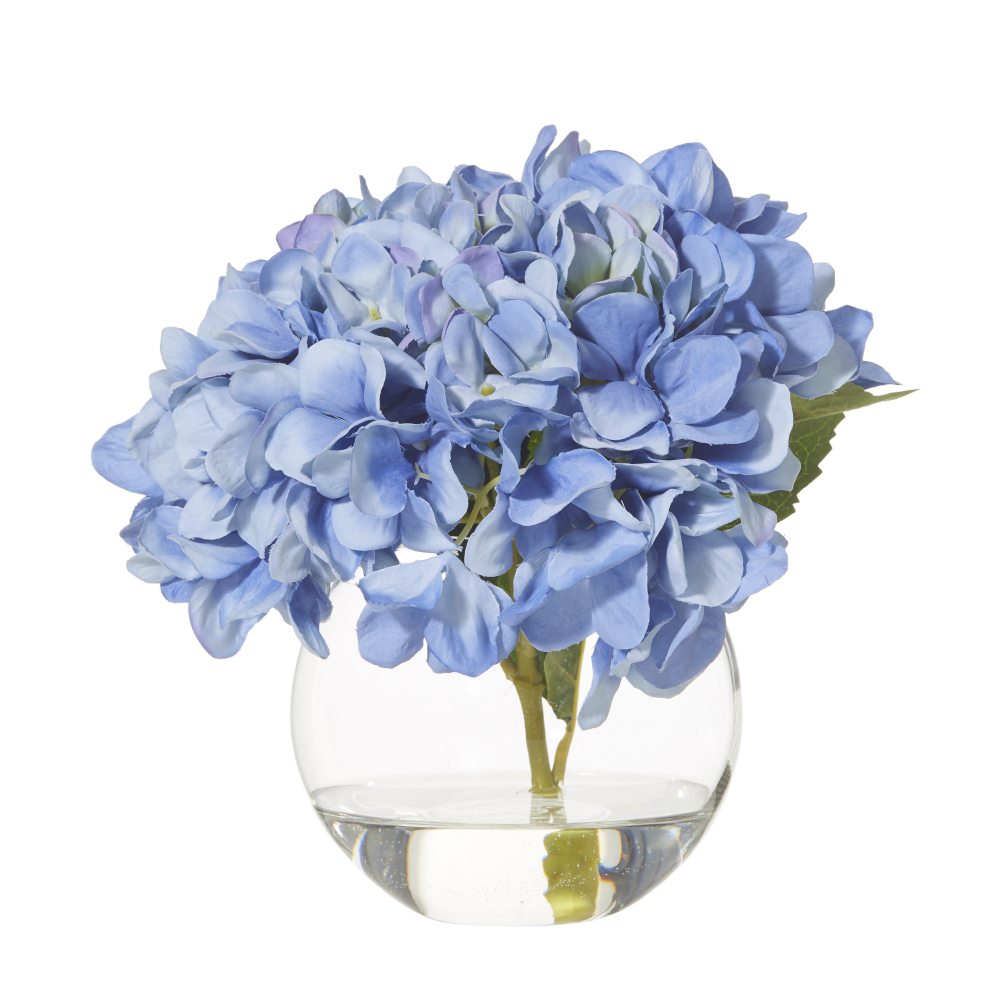 Blue Hydrangea Sphere Vase 23cm – Village Home & Living