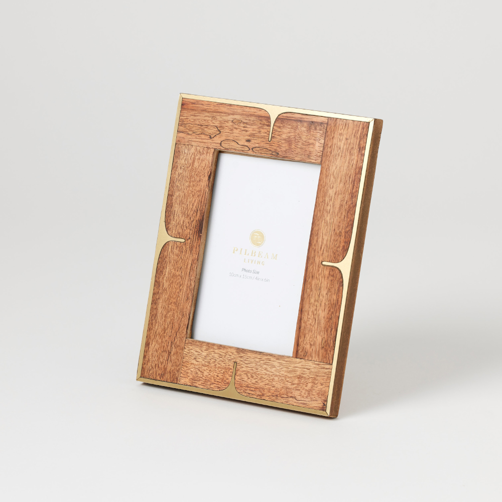 Kamala Teak 4×6″ Photo Frame – Village Home & Living