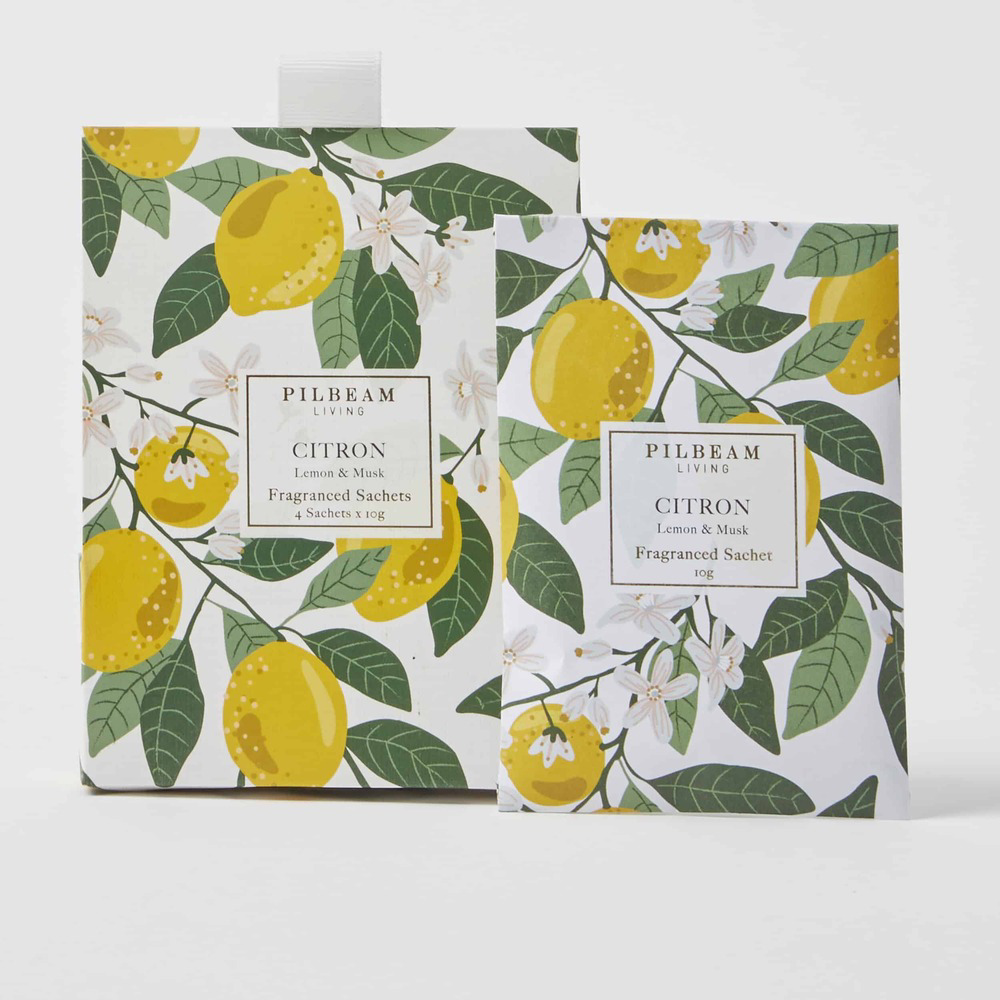 Citron Scented Mini Sachets Lemon & Musk – Village Home & Living