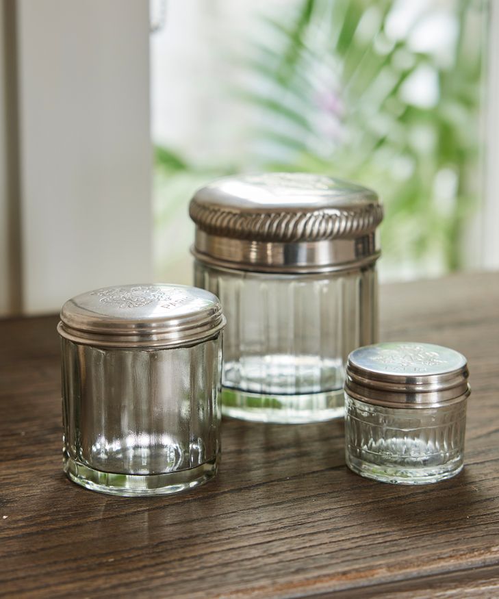 French Country Paris Glass Canister Medium – Village Home & Living