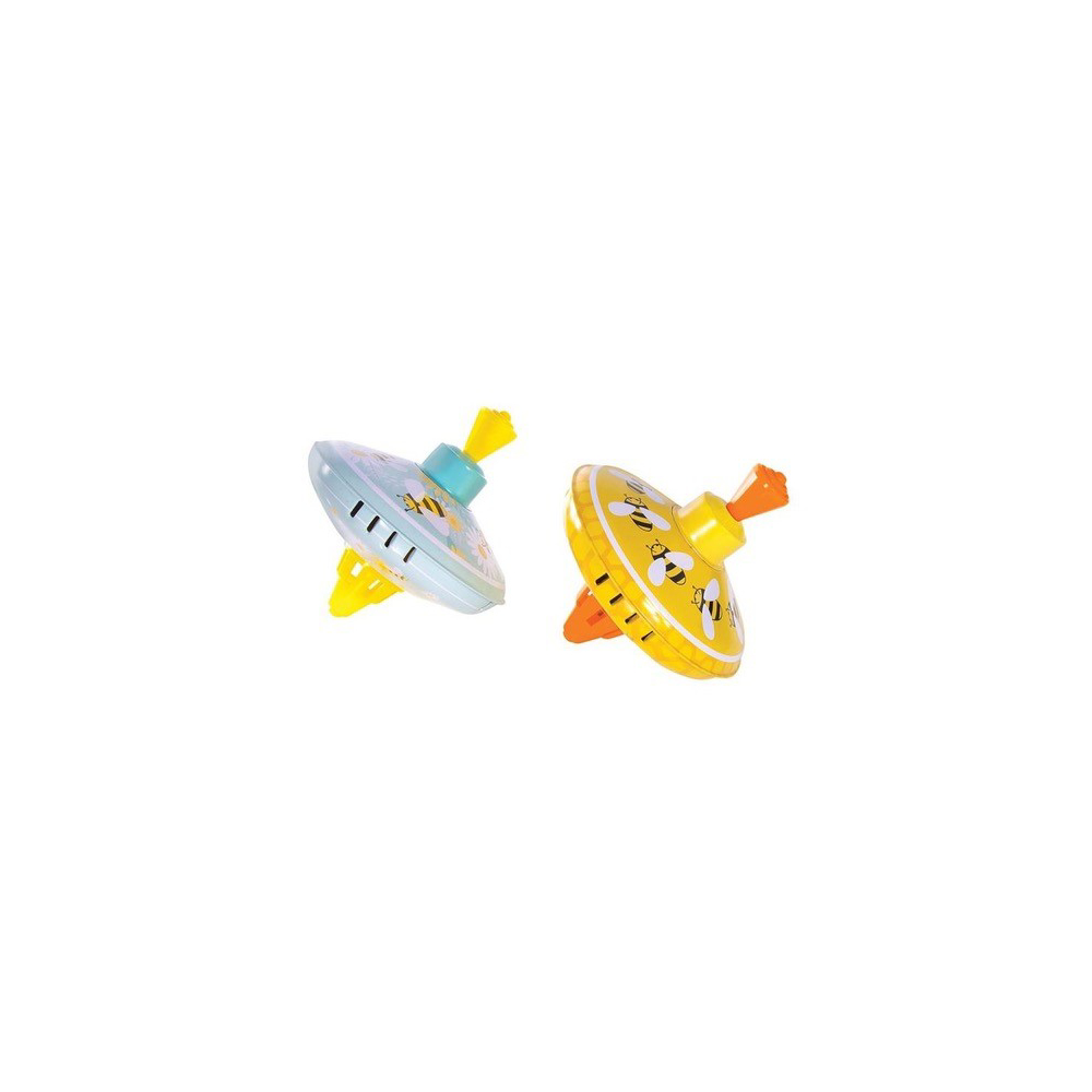 Tin Spinning Top Bees – Village Home & Living