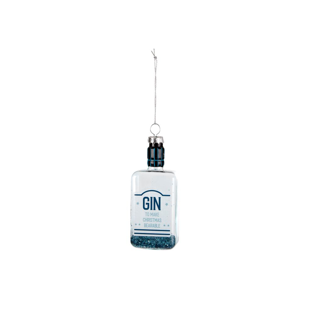 Gin Bottle Tree Ornament – Village Home & Living